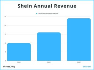 Shein Stats, Users, Revenue, Valuation & Market Share 2024